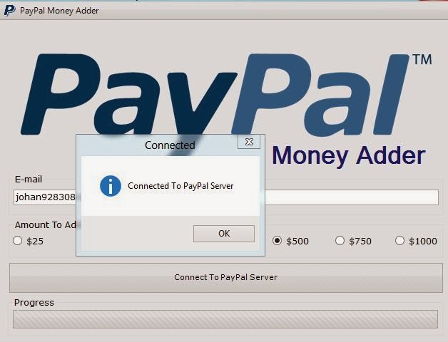 Paypal Money Generator Hack Tool 2014