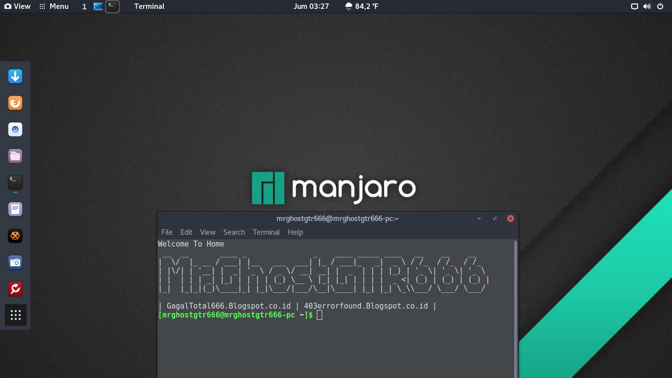 Kelebihan Linux Manjaro - terriploaty