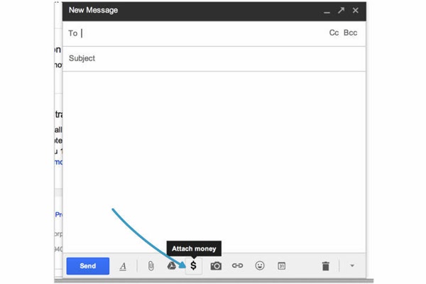 How to send money using Gmail