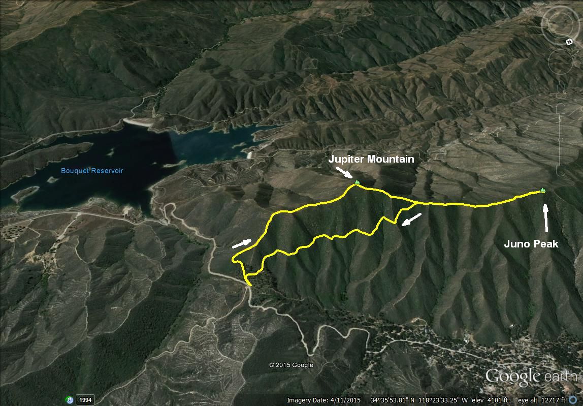 Iron Hiker: Jupiter Mountain and Juno Peak