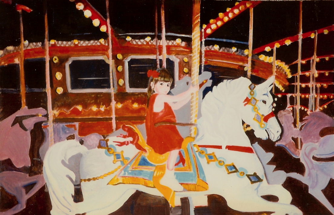 REVEILLE KENNEDY PAINTING IMPRESSIONS: Krystal and the Carousel