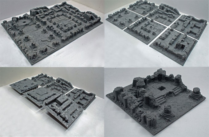 Wargame News and Terrain: Manorhouse Workshop: 3D Modular Flexible ...