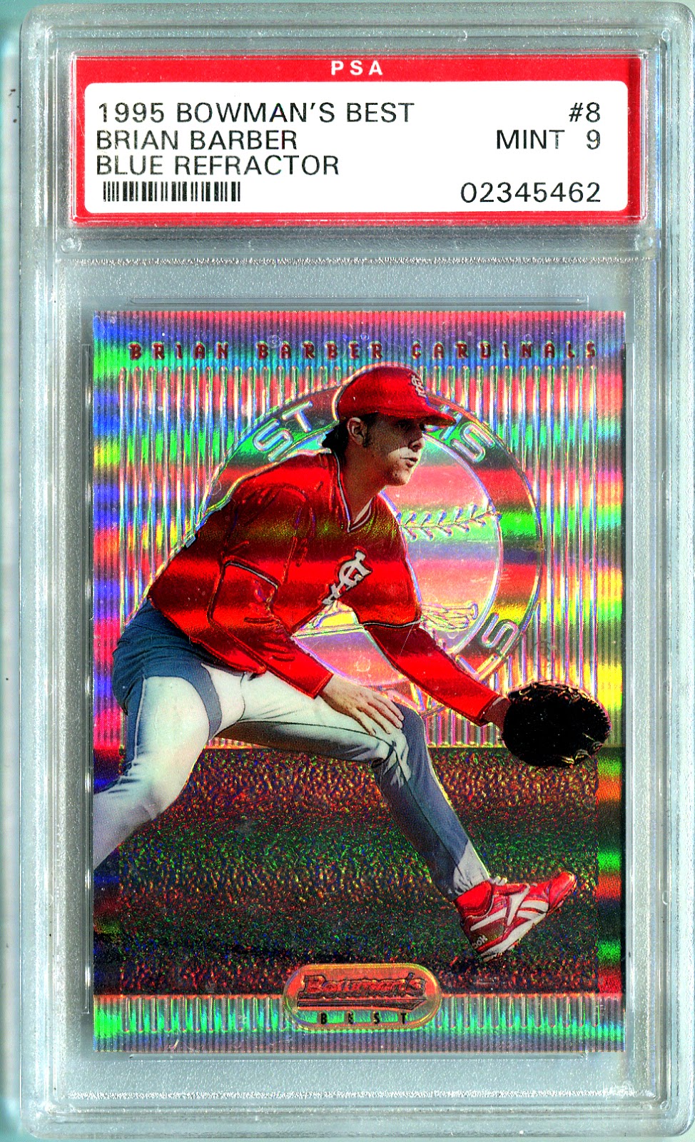 Junk Wax Prospector - Brian Barber - St. Louis Cardnials