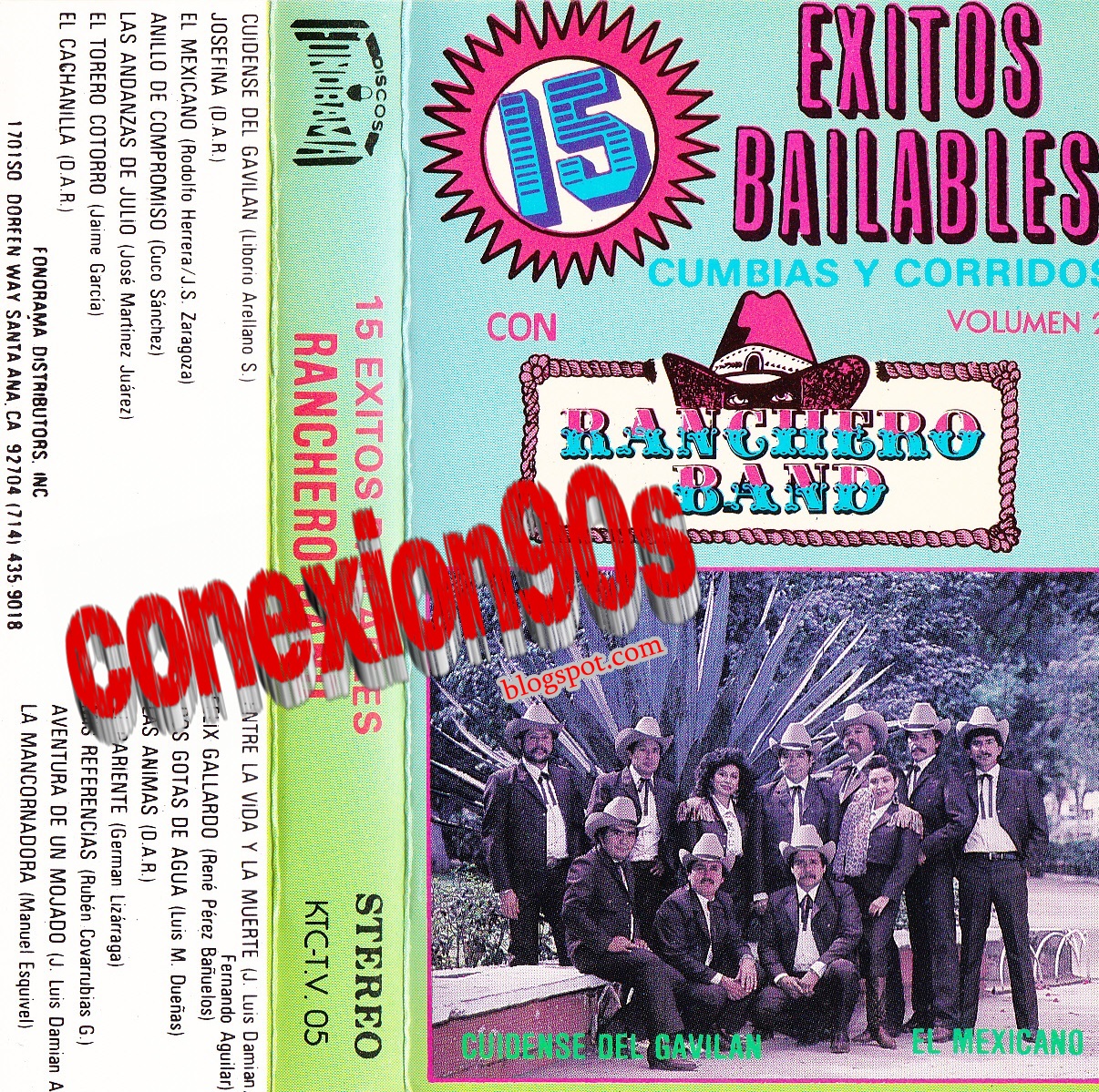conexion90s: RANCHERO BAND - 15 exitos bailables
