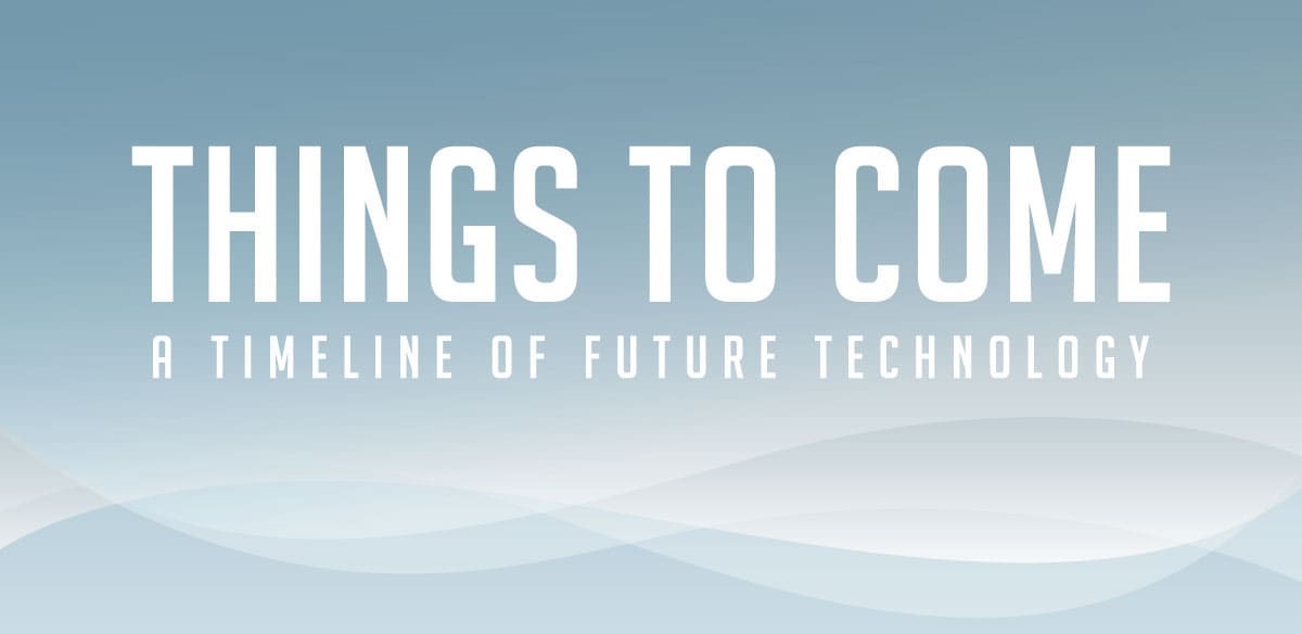 Things to Come: A Timeline of Future Technology - #infographic