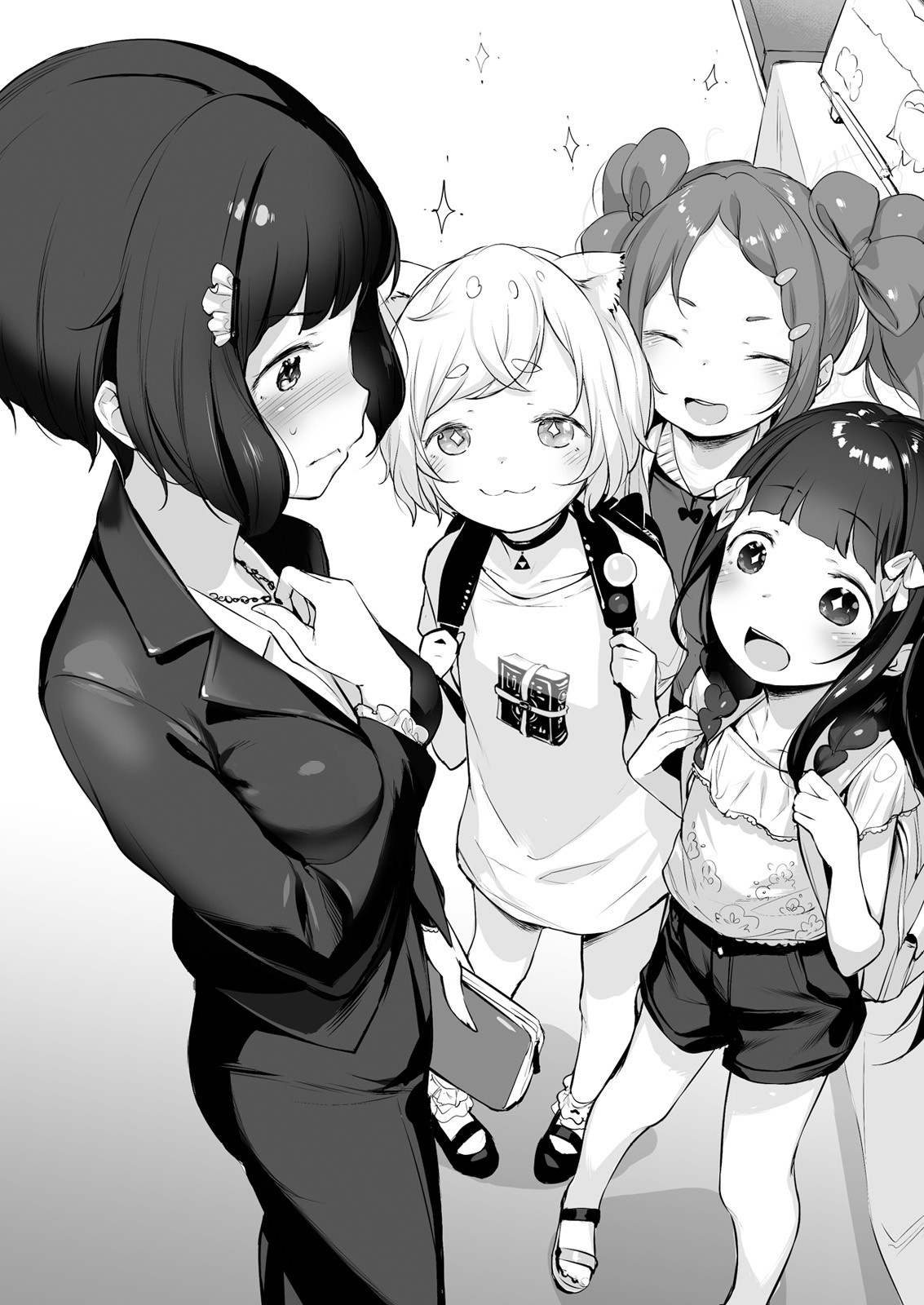 Kyou Kara Ore wa Loli Himo LN illustration - Volume 3 - Novel illustrations