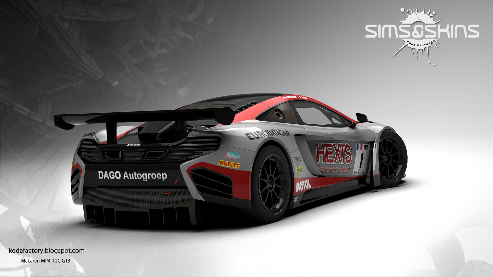 Koda Factory: Mclaren Hexis Racing GT1 2012