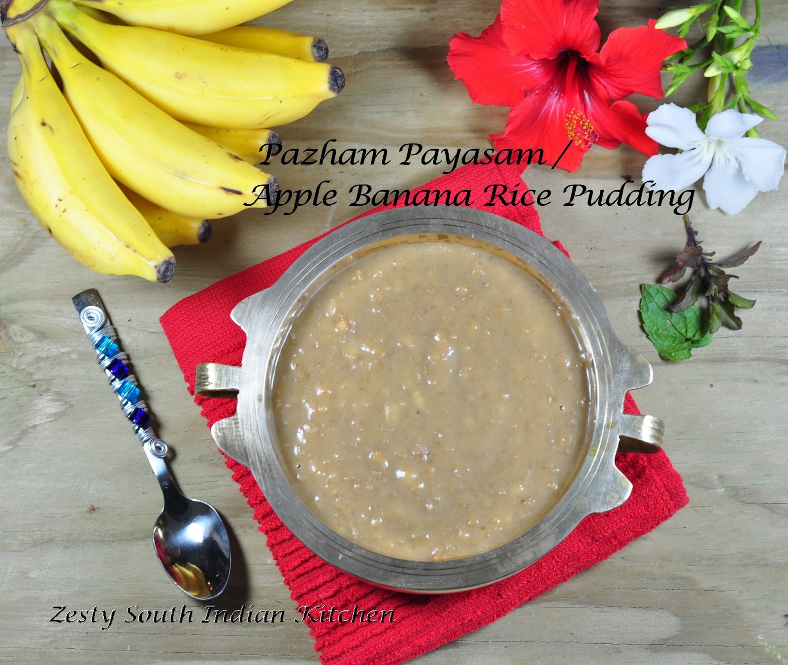 Pazham Pradhaman/ Pazham Payasam/ Apple Banana Rice Pudding: Aranmula ...