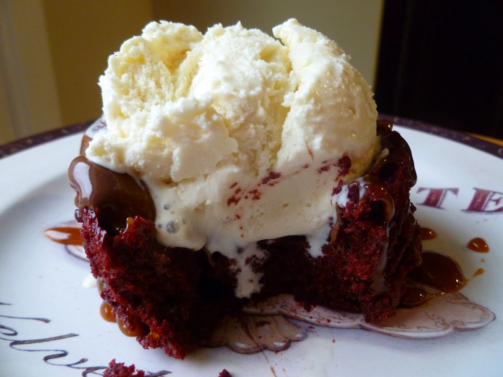 The Pastry Chef's Baking: Red Velvet Nutella Lava Cakes
