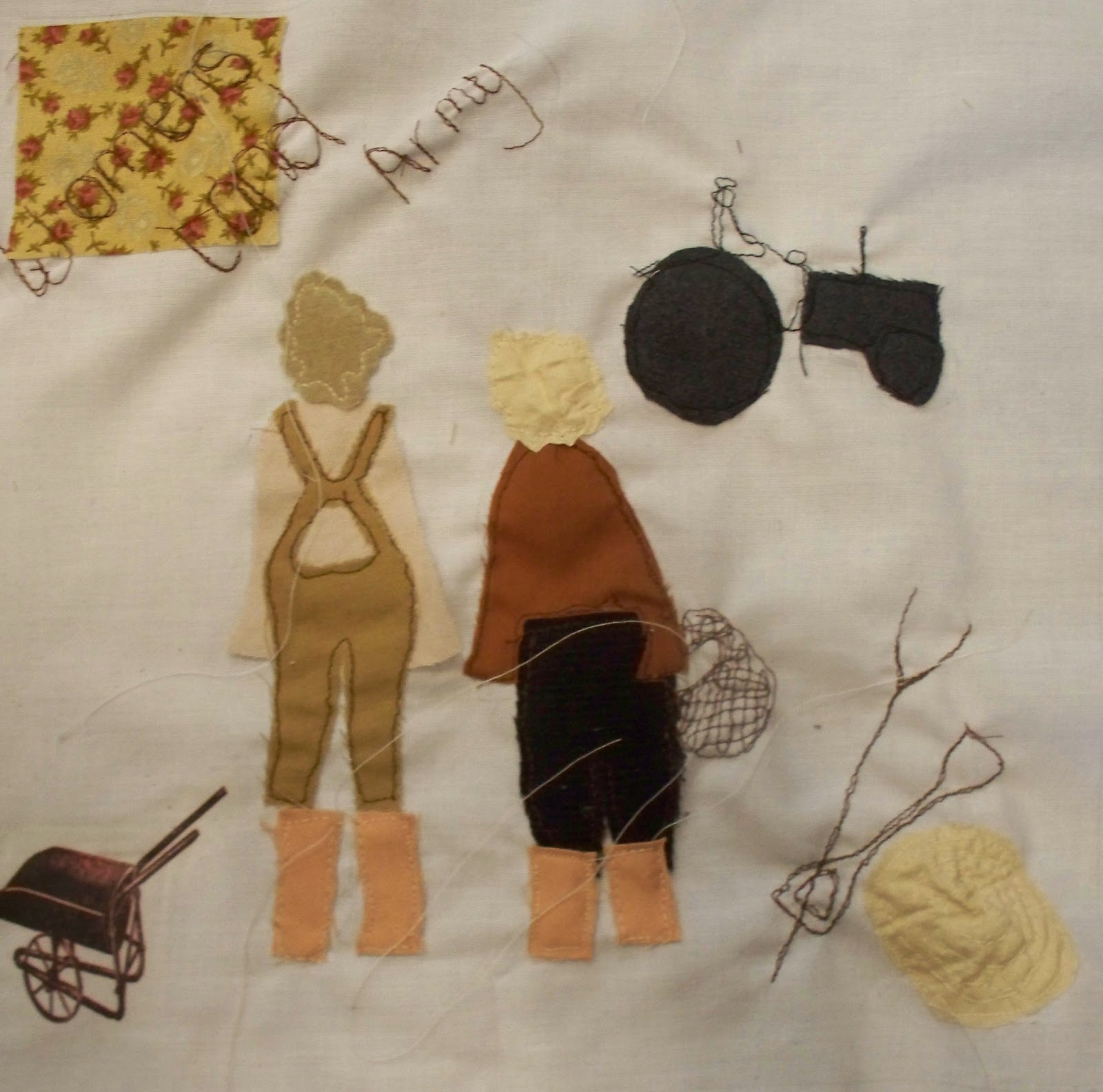 Louise Kelly: Women in WW2 Patchwork Quilt