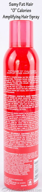 Valentine Kisses: Samy Fat Hair "0" Calories hair care line 6 styling ...