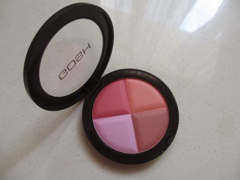 The Blackmentos Beauty Box: Review: Gosh Multicolour Blush in 50 Pink Pie!