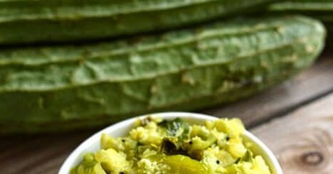 Ridge Gourd Mallum - වැටකොළු මැල්ලුම - sinhala food Recipes