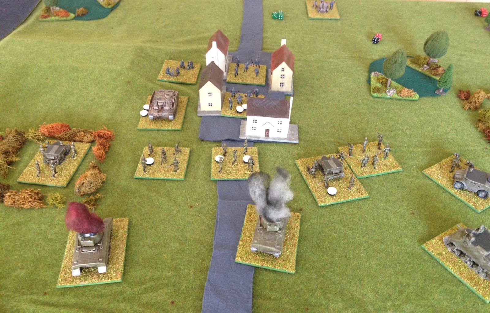 Grid based wargaming - but not always: WW2 Grid-Based Wargaming