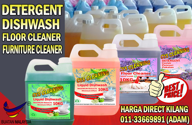 DISH WASH LIQUID & PENCUCI SEIRINGANYA