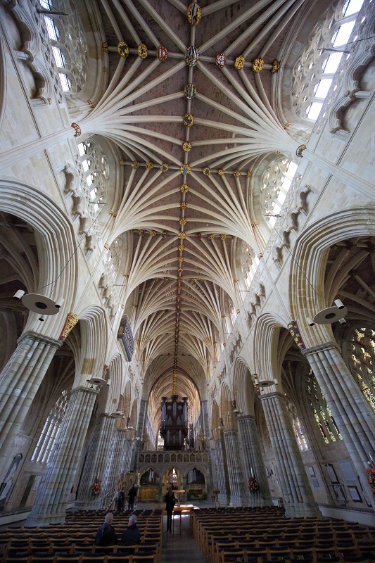 Touring Exeter Cathedral