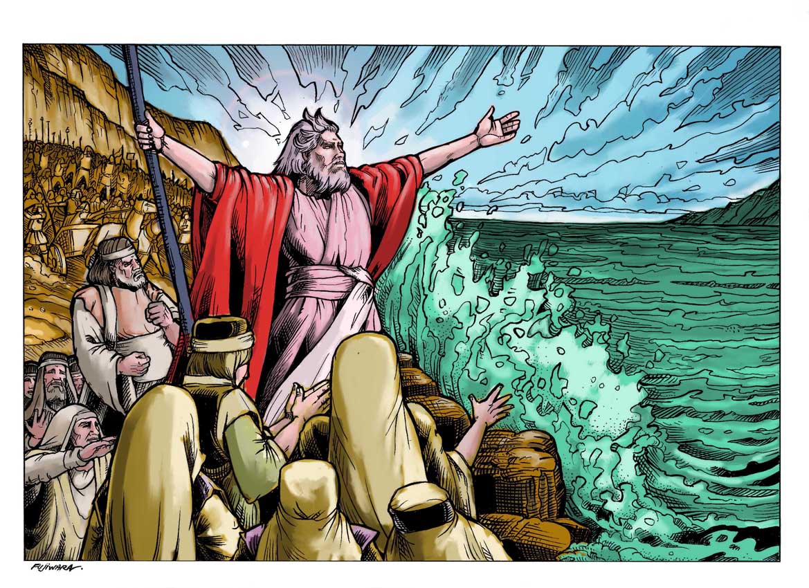 Biblia ilustrado por Fernando Fujiwara.: Moisés, ilustrações de ...