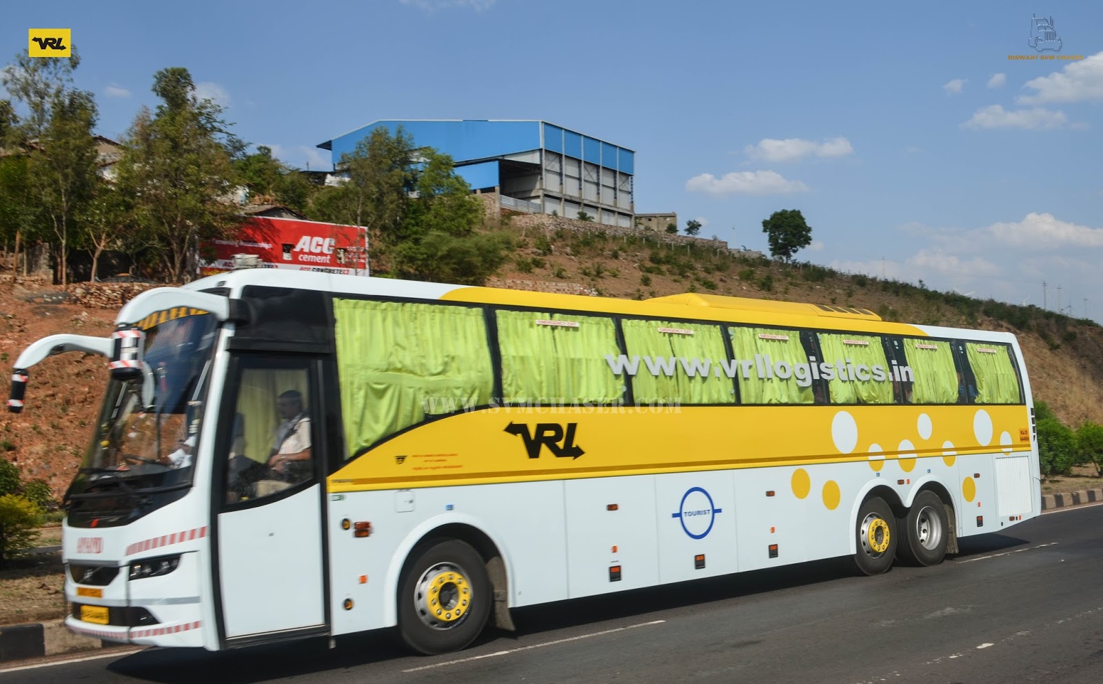 VRL VOLVO B9R I-Shift Multiaxle KA25 AA 4886 | Biswajit SVM Chaser