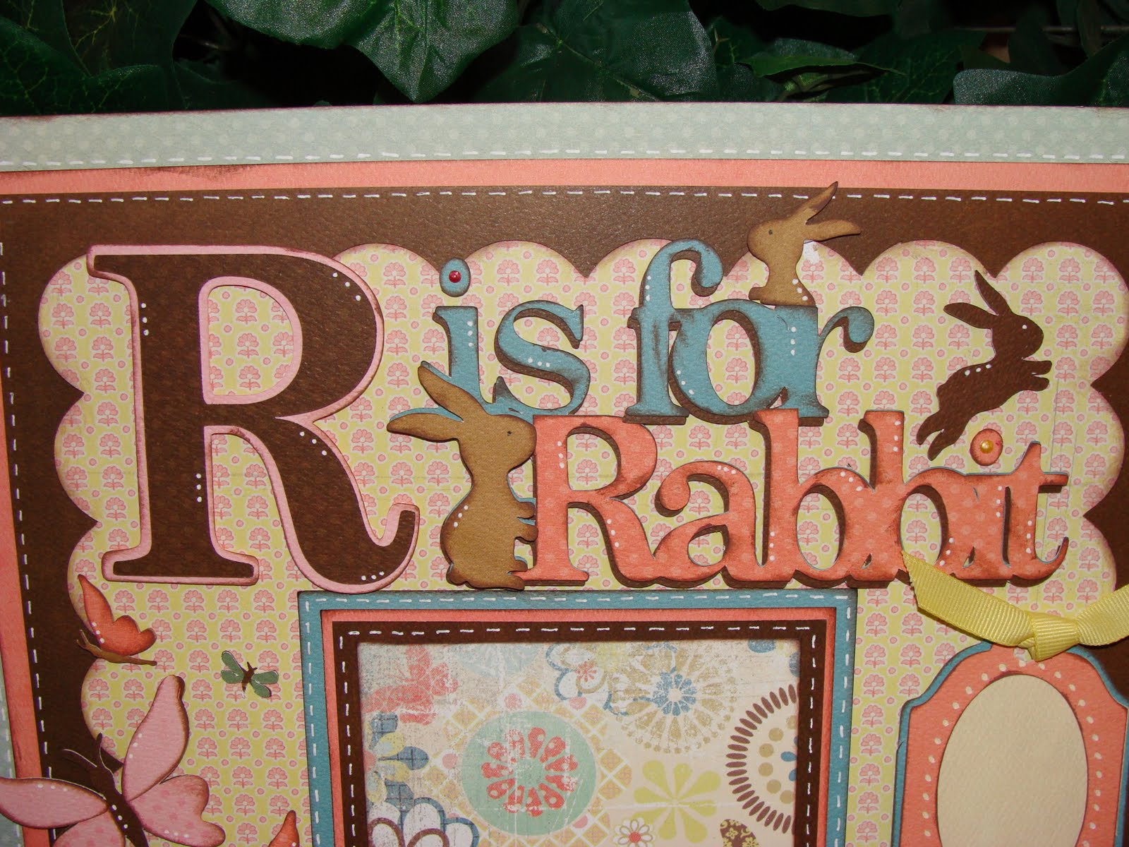 This and That: R is for Rabbit layout