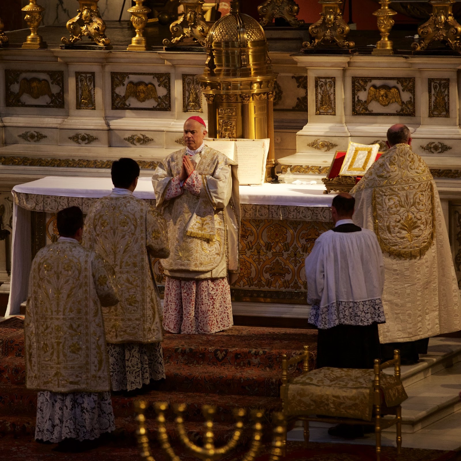 New Liturgical Movement: Pictures of the Sacra Liturgia Mass Celebrated ...