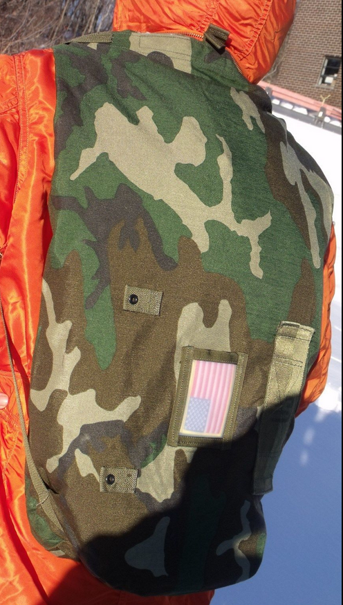 เป้ US. ARMY USMC WOODLAND BAG CARRYING PROTECTIVE ENSEMBLE