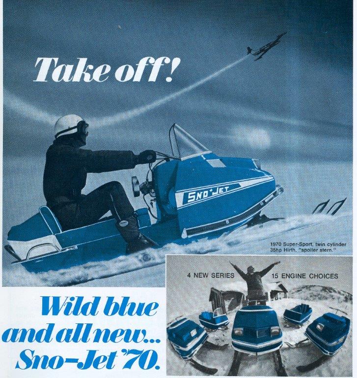 CLASSIC SNOWMOBILES OF THE PAST: 1970 SNO-JET SNOWMOBILES
