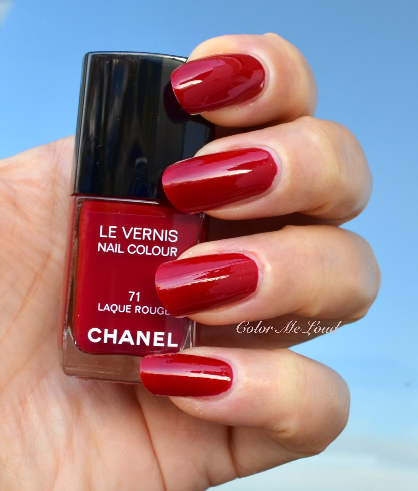 Chanel Le Vernis #38 Rouge Flamboyant, #71 Laque Rouge, #19 Rouge No 19 ...