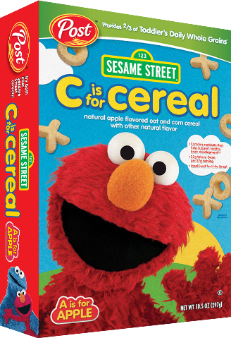 DnBuster's Place: Post Launches Sesame Street Cereal for Little Ones ...