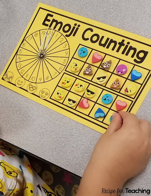 Emoji Counting - Recipe for Teaching