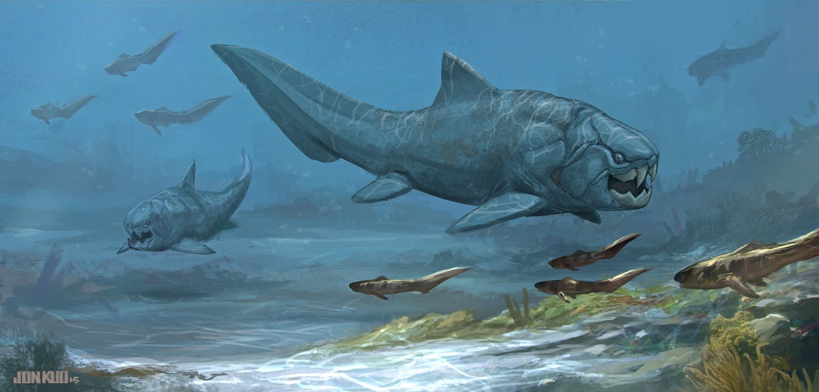 Criaturas del Pasado: Dunkleosteus