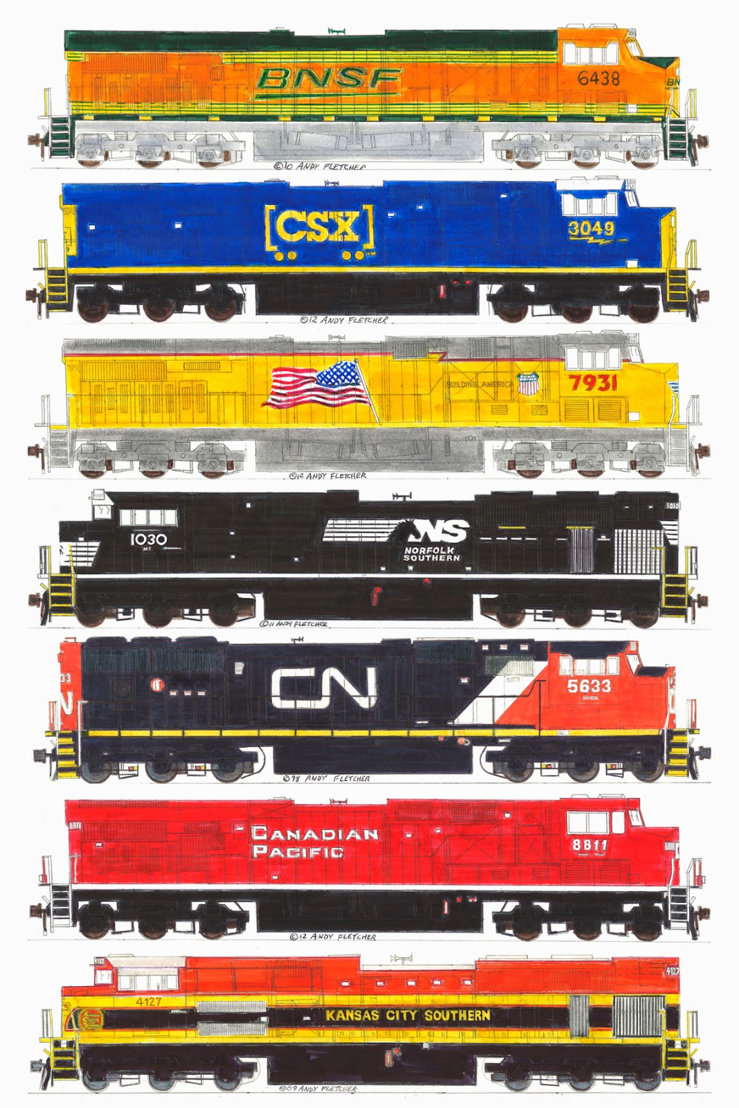 Andy Fletcher Blog-: America Needs Freight Rail