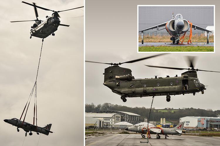 US Military: // BlackHawk @ Chinook Helicopters Getting The Job Done