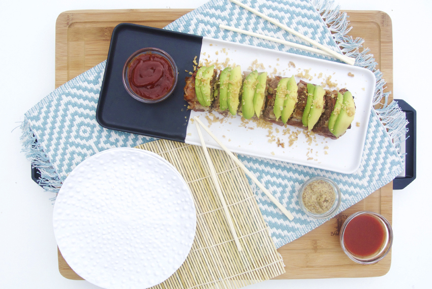 Burger Sushi Roll Recipe
