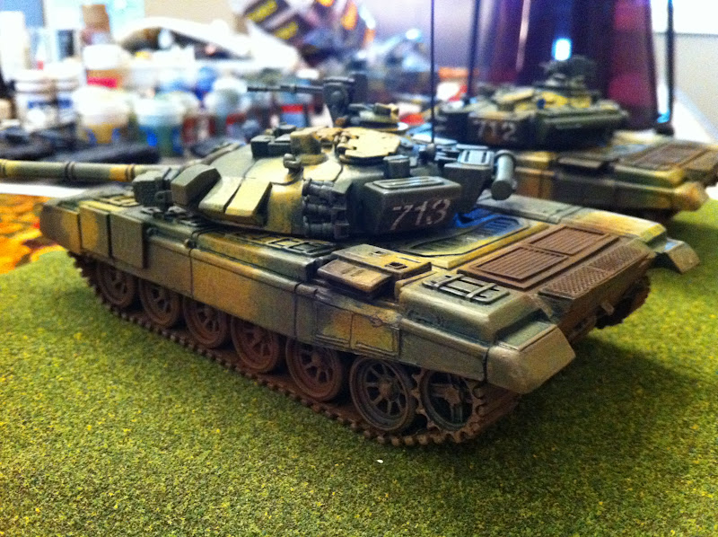 Fawcett Avenue Conscripts: Painted T-90s - 1/50 Scale From Imprint