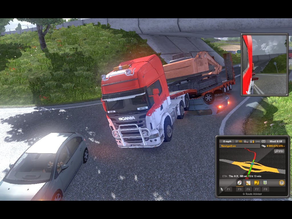 Nagisa Aditya Angga: Euro Truck Simulator 2 [for System Requirements]