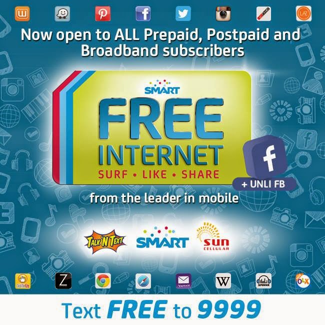 Smart's Free Mobile Internet Offer | be your digital best / digital ...