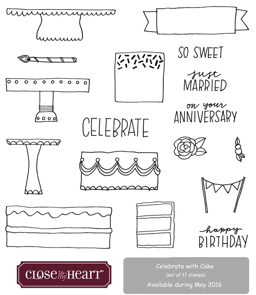 DAT'S My Style: May Stamp of the Month Blog Hop - Celebrate with Cake
