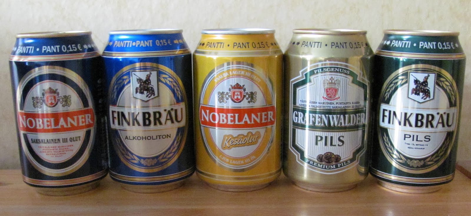 Olutta, olutta!: Lidlin 0,33l oluttölkit vertailussa