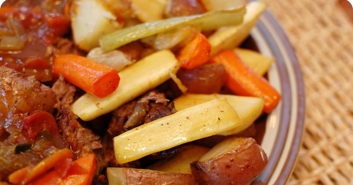 33 Shades of Green: Tasty Tuesdays...Pot Roast with Roasted Vegetables