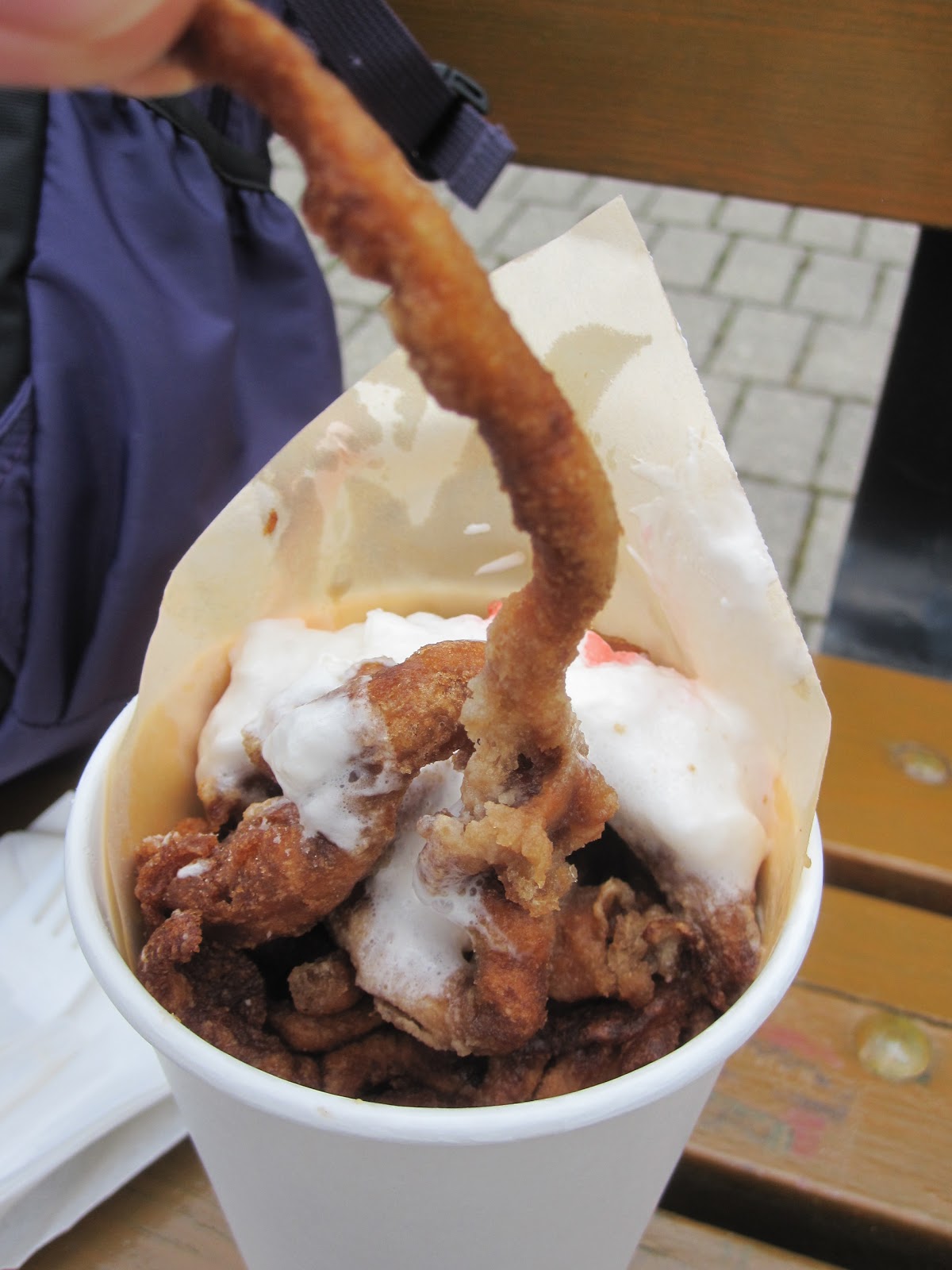 David Chiu's Stuff: Deep Fried Cola & Donut Burger!!??