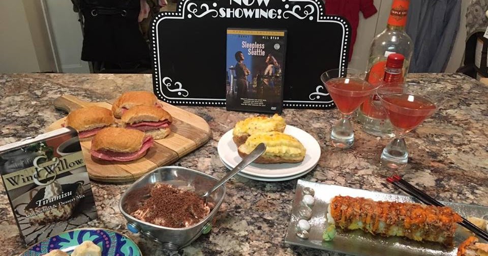 Reel Fancy Dinners: Sleepless in Seattle Dinner