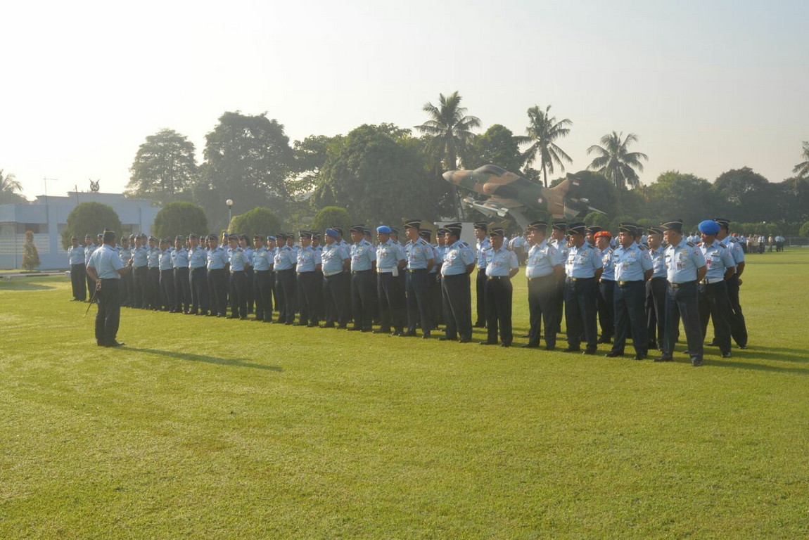 Marsda TNI Nanang Santoso Deklarasikan Koopsau I Bebas Dari Narkoba ...