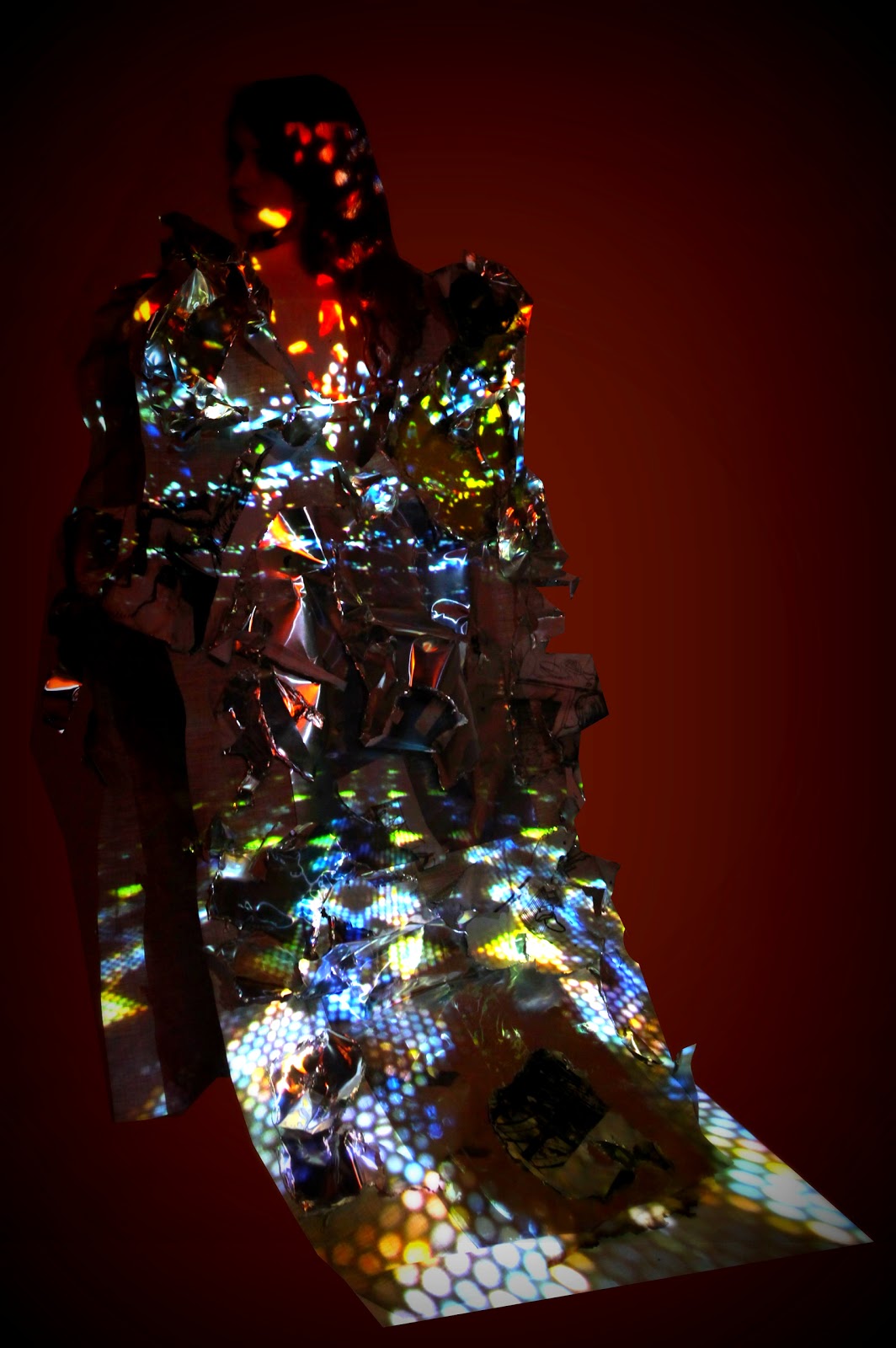 ARTnTHAT: My Metal Sculpted Dress : Textiles Draping and Innovative ...