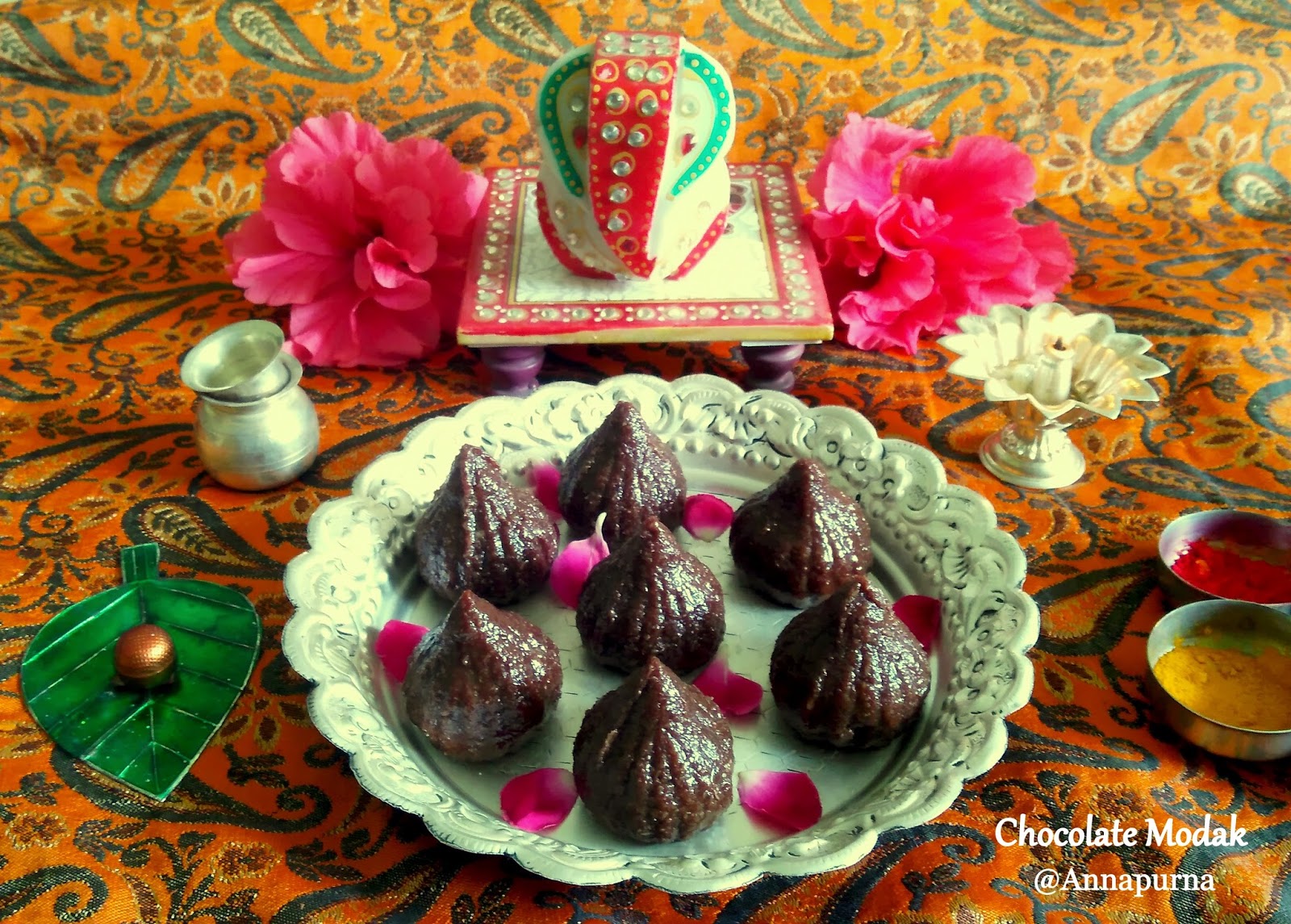 Annapurna: Chocolate Modak Recipe / Ganesh Chaturthi Special