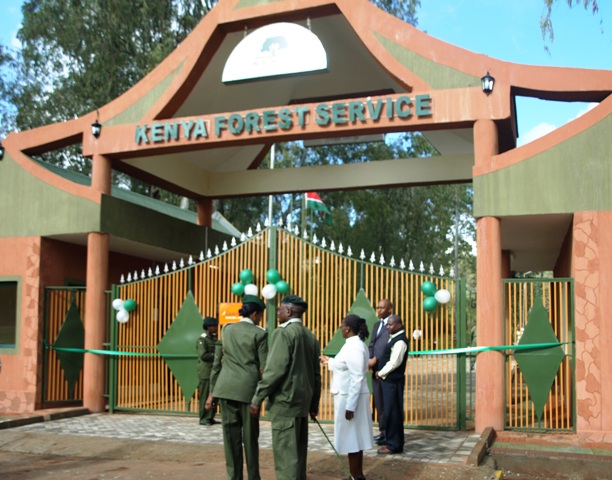 Kenya Forests: Opening of the Kenya Forest Service Gate