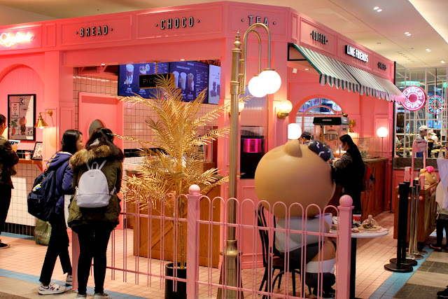 台灣首家 LINE FRIENDS Cafe & Store 超粉紅店舖於新光三越信義新天地登場 - 匡大不誇大部落格