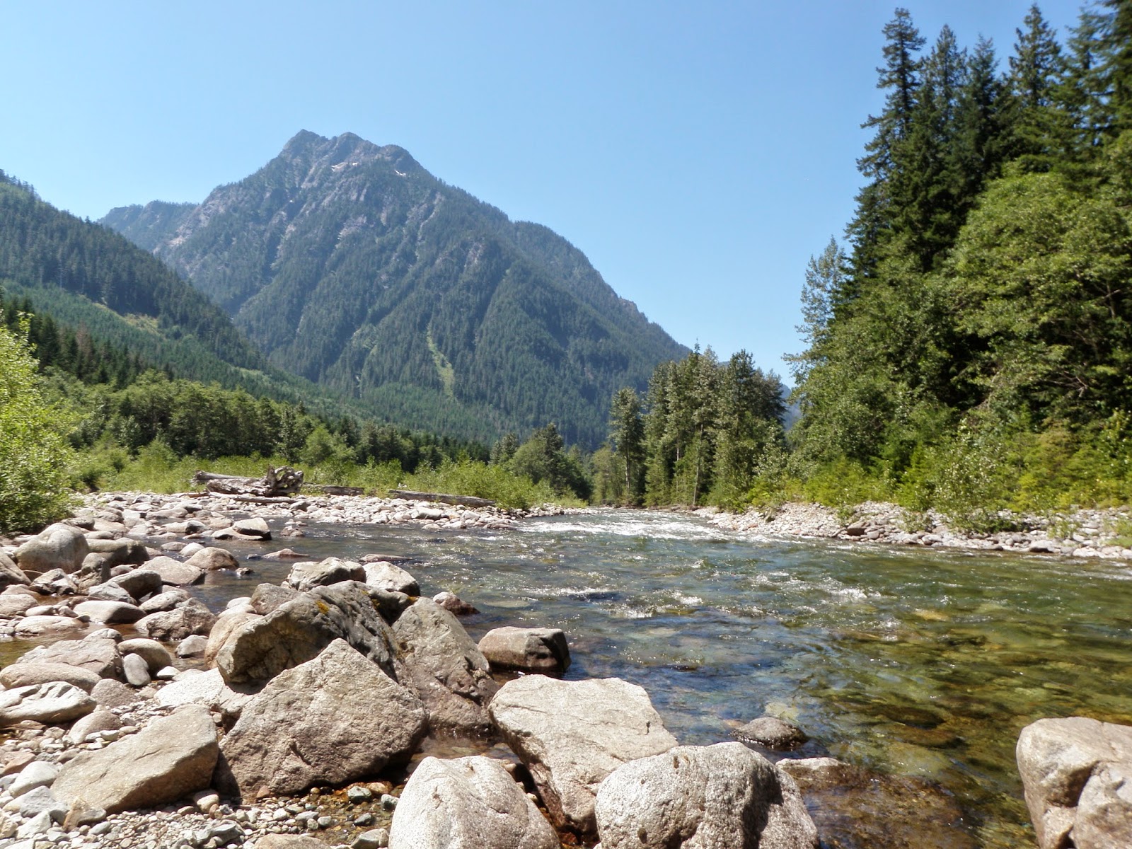 Our Washington Adventure: Jared's Exploration Day -- Beckler Road