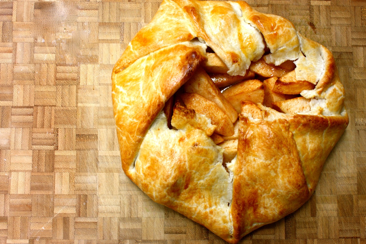 My Own Private Kitchen Rustic Apple Pie