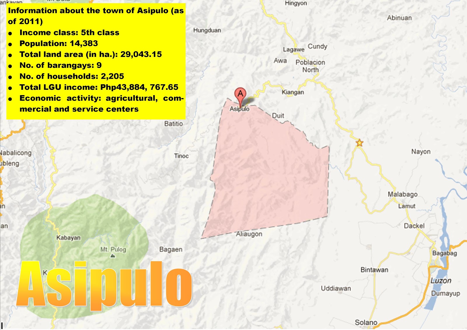 IFUGAO Post: 2013 candidates for councilor in Asipulo