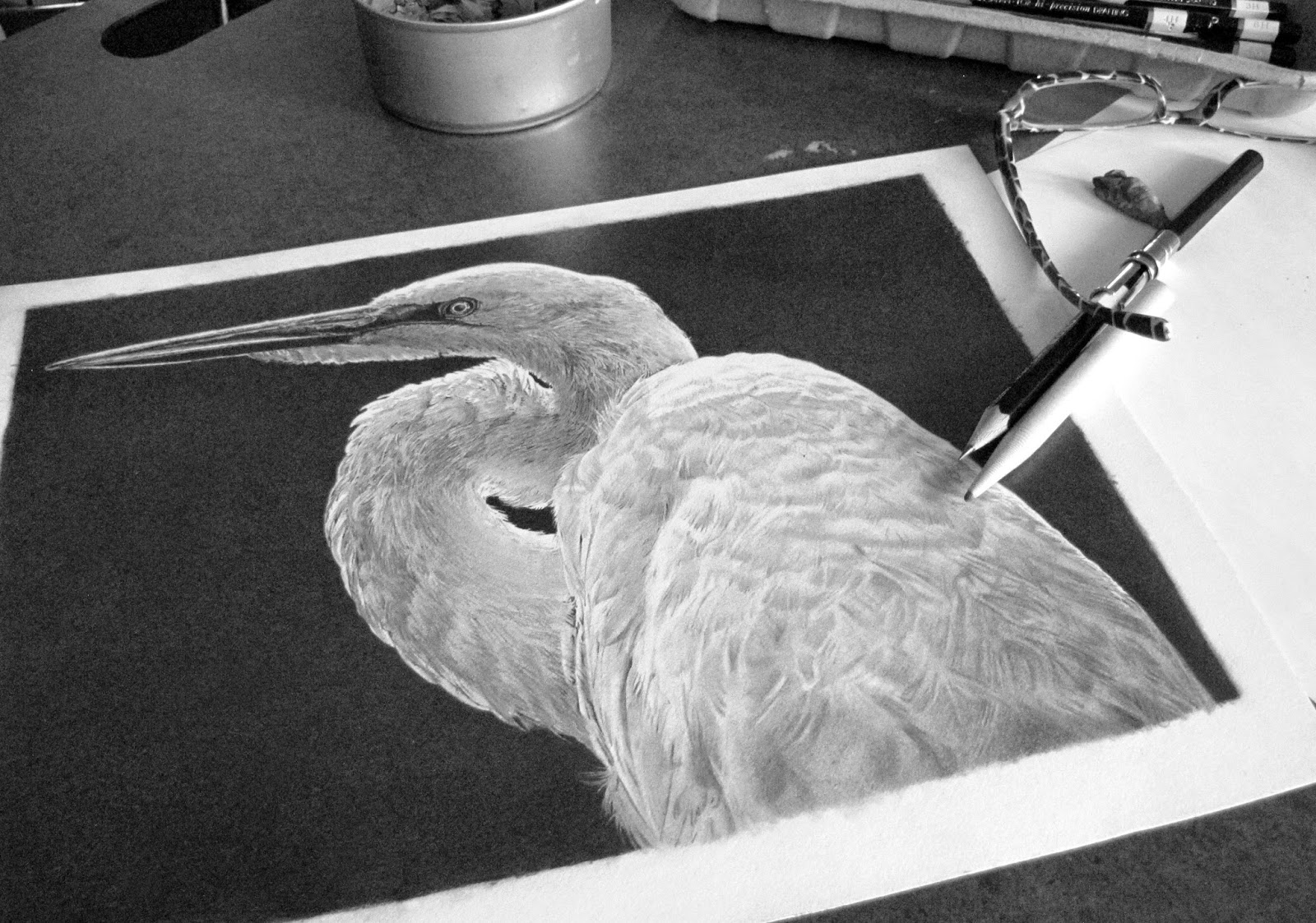 Kathryn Hansen SAA CPSA graphite and colored pencil drawings: Putting ...